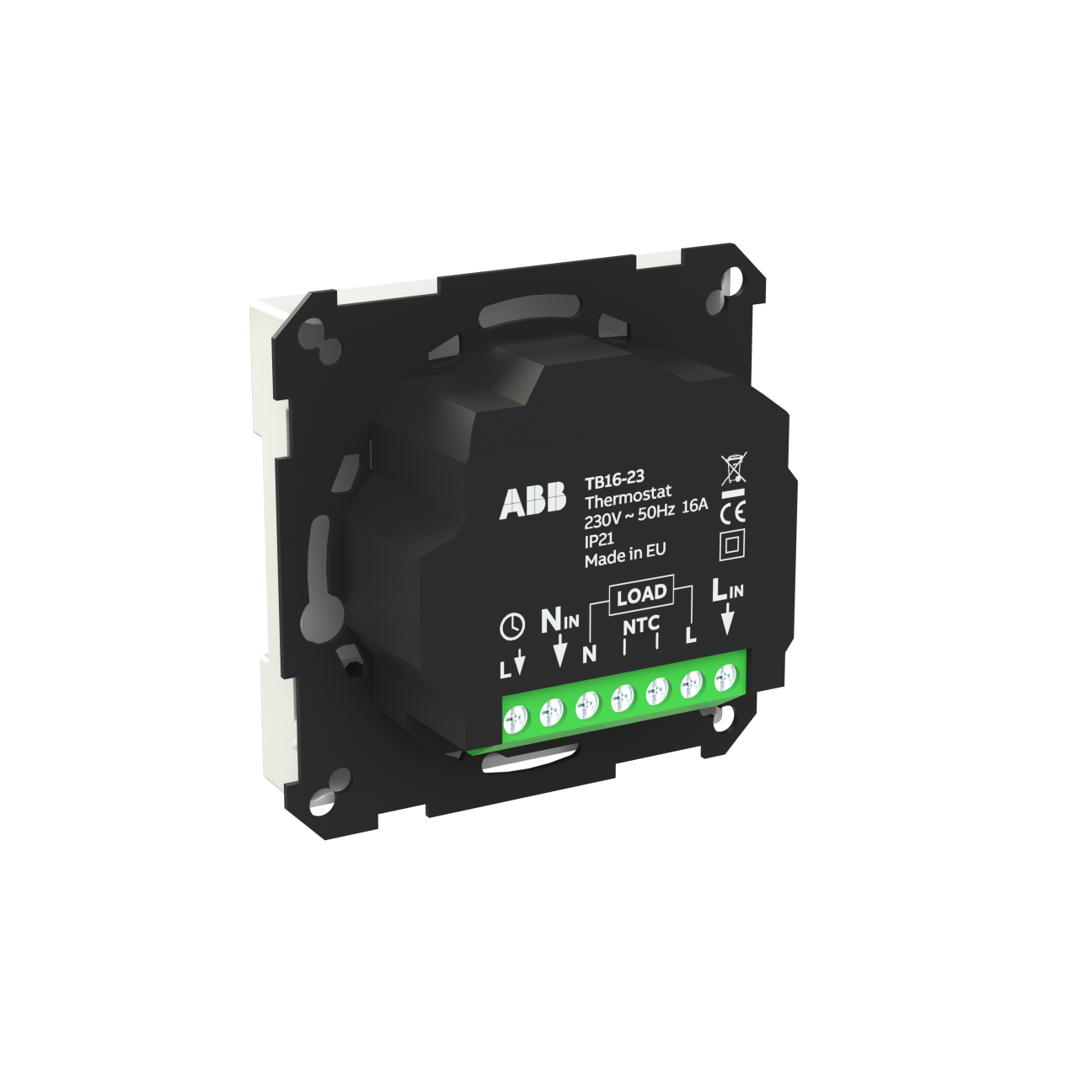 Combination thermostat Digital Turn Heater 1gang(s) White - Impressivo ...