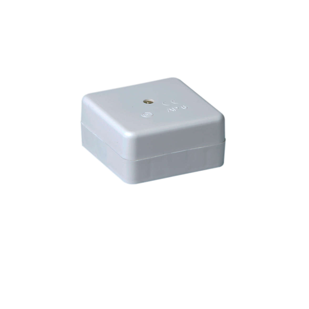 Junction box, grey, 60x60 mm, incl. connector | ABB Oy, Wiring accessories