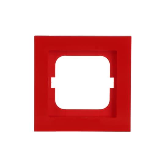 Cover frame, Axcent, 1-gang, red | ABB Oy, Wiring accessories