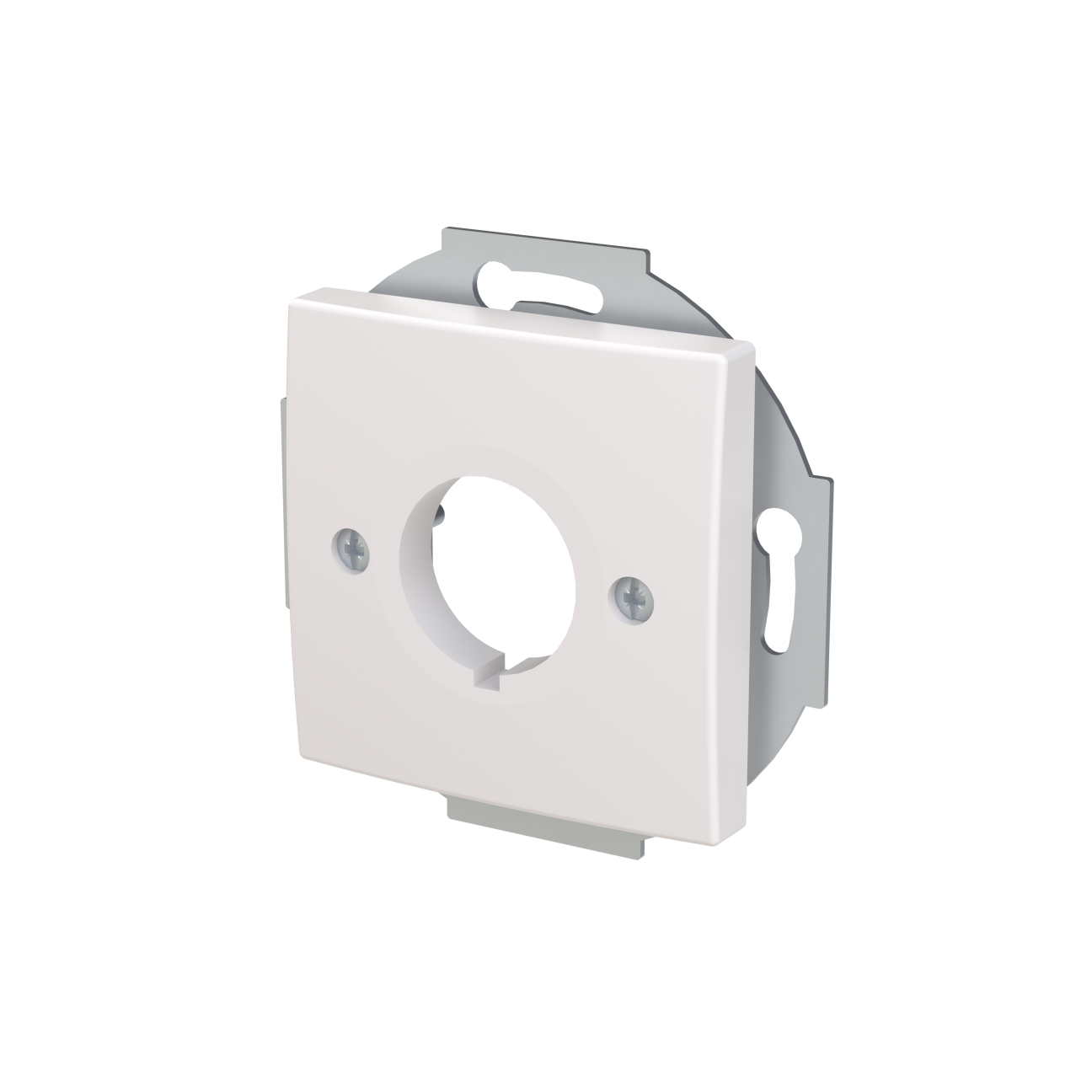 Cover Plates (partly incl. Insert) Bore hole 1 gang white - Busch ...