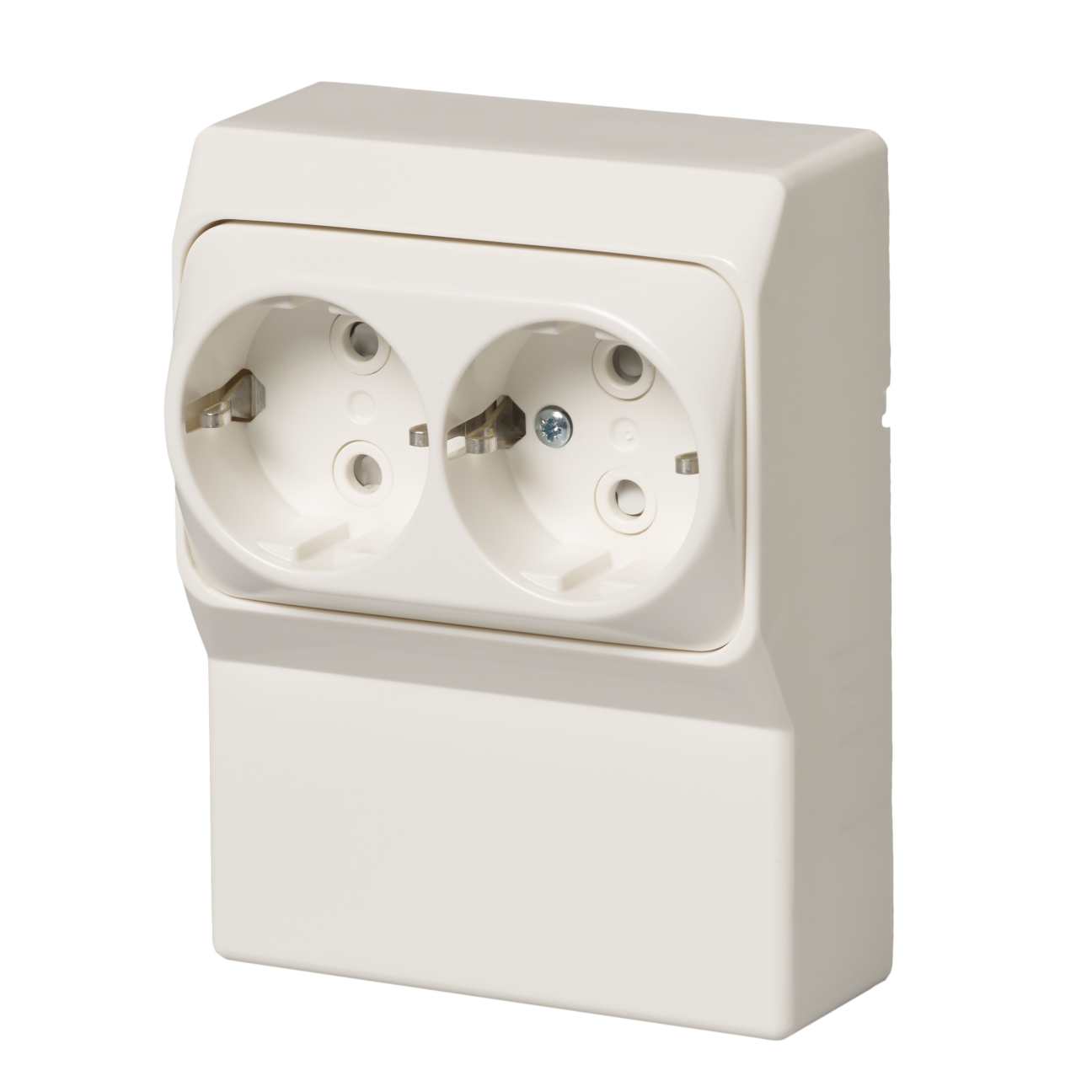 Socket outlet, Jussi, Schuko, 2-gang, floor installation | ABB Oy ...