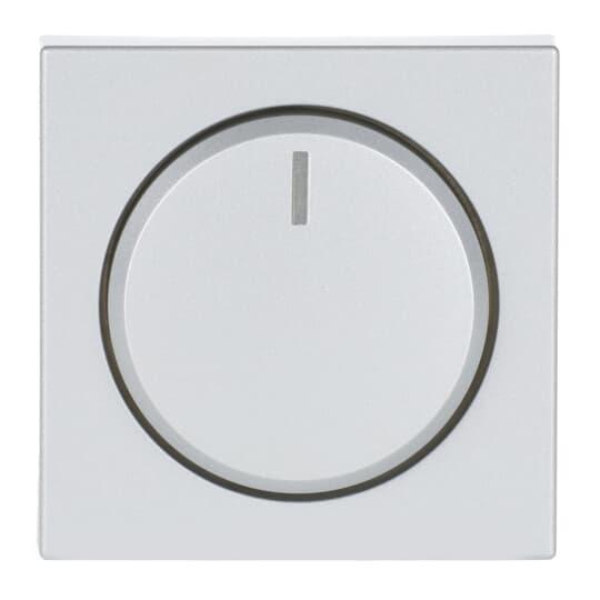 Dimmer centre plate, Impressivo, aluminum, with neon lamp | ABB Oy ...