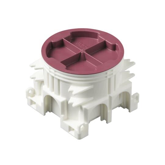 AU4.2 Mounting box White IP3X | ABB Oy, Wiring accessories