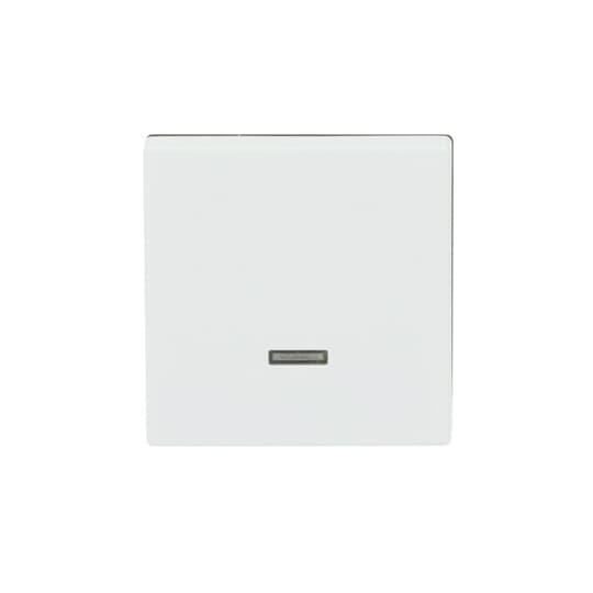 Touch dimmer center plate, white matt | ABB Oy, Wiring accessories