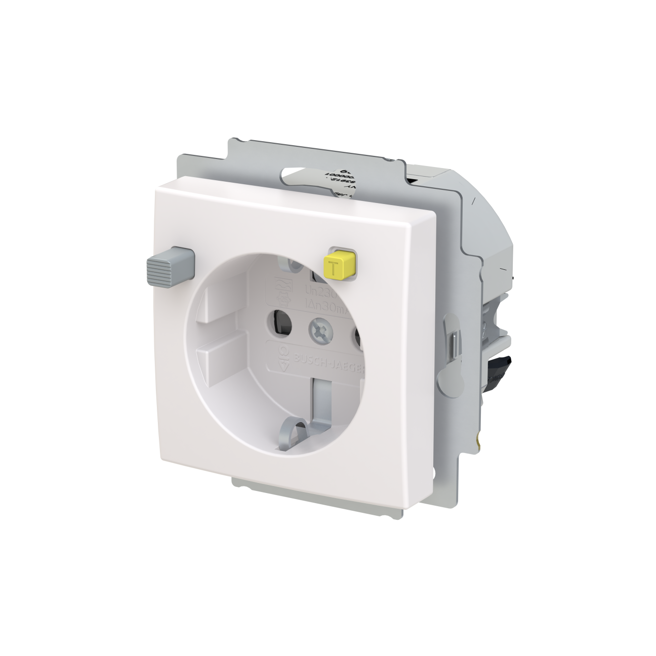 Single socket outlet with residual current device | ABB Oy, Wiring ...