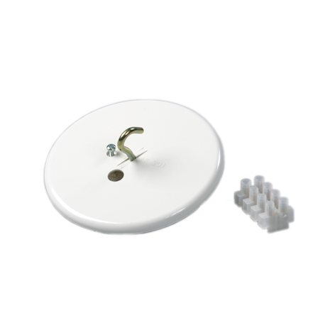 Ceiling rose cover for junction box, IP 20 | ABB Oy, Wiring accessories