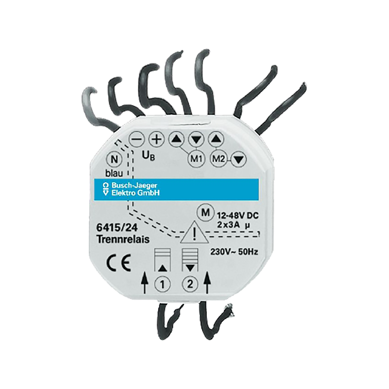 Blind control II cut-off relay DC drives | ABB Oy, Wiring accessories