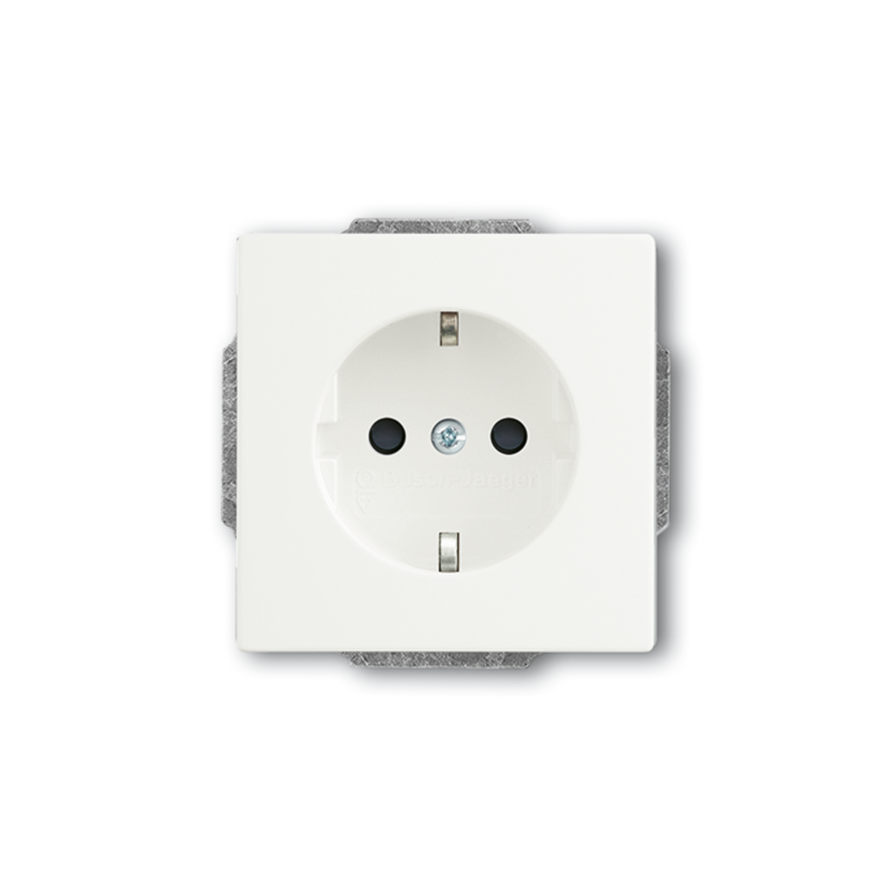 Socket outlet schuko, 16A/250V, 1-gang, white matt | ABB Oy, Wiring ...