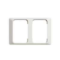 Cover frames 100mm for double socket outlets, IP21 | ABB Oy, Wiring ...