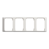 Cover frames 100mm for double socket outlets, IP21 | ABB Oy, Wiring ...