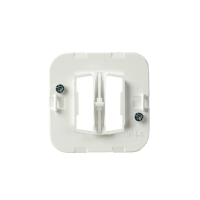 Screw-mounted rocker frames, IP44 | ABB Oy, Wiring accessories
